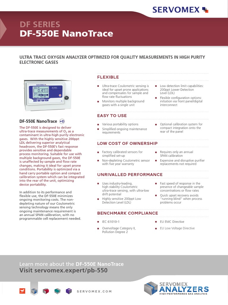 df-550 O2 Analyzer | PDF | Valve | Calibration