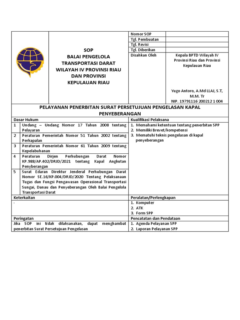 Sop Cover | PDF