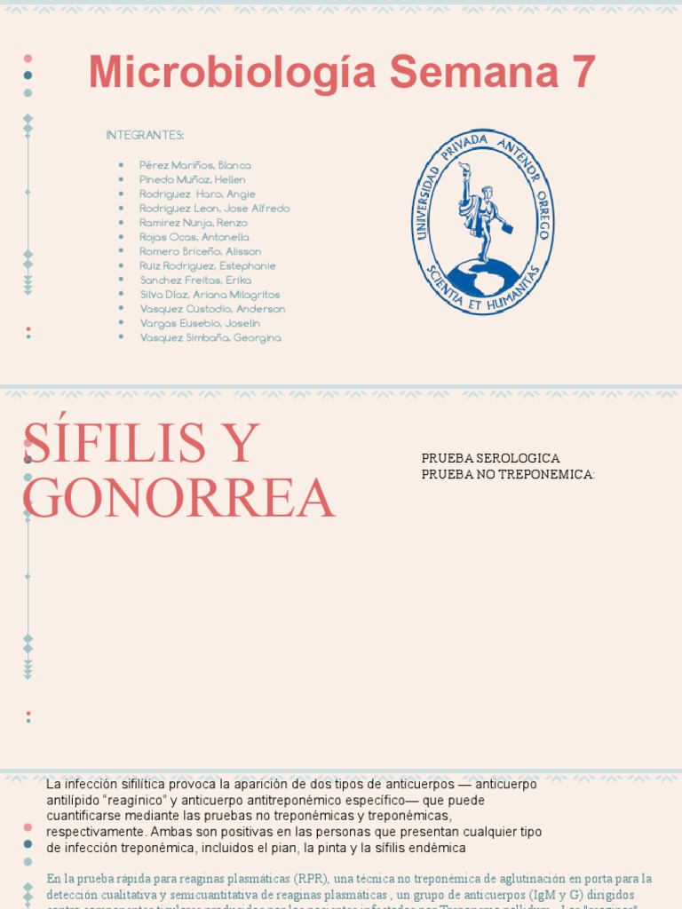 RPR (Rapid Plasma Reagin) | PDF | Anticuerpo | Medicina CLINICA