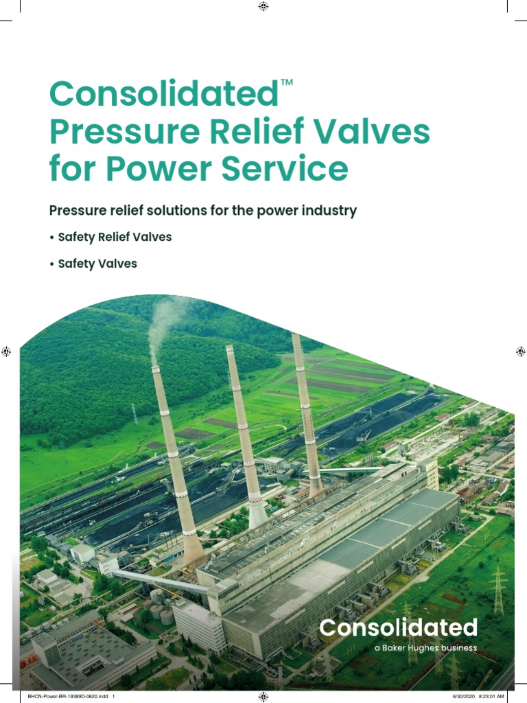 CONSOLIDATED For Power Service | PDF | Valve | Boiler