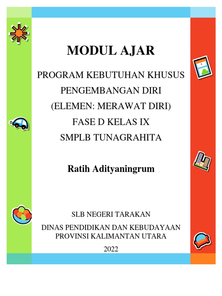 Modul Ajar Program Kebutuhan Khusus Ratih Adityaningrum Siklus 1 | PDF