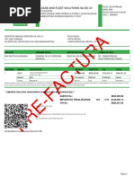 Ejemplo de Prefactura | PDF | México