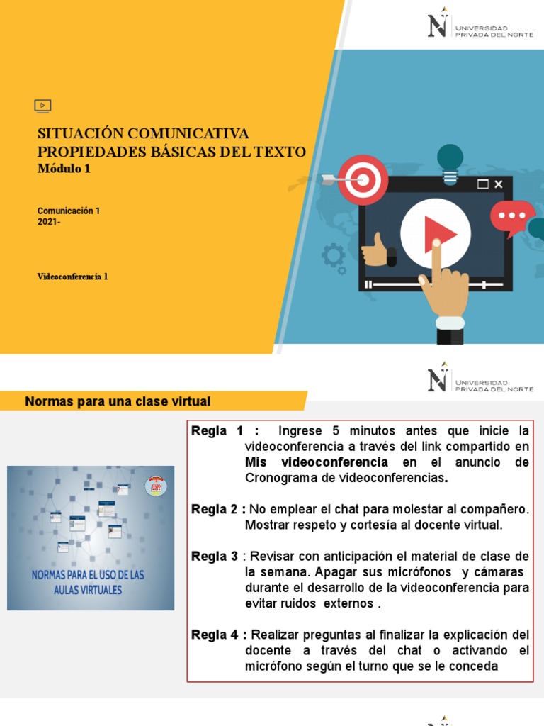 Normas para Videoconferencias Efectivas | PDF | Lingüística | Videotelefonía