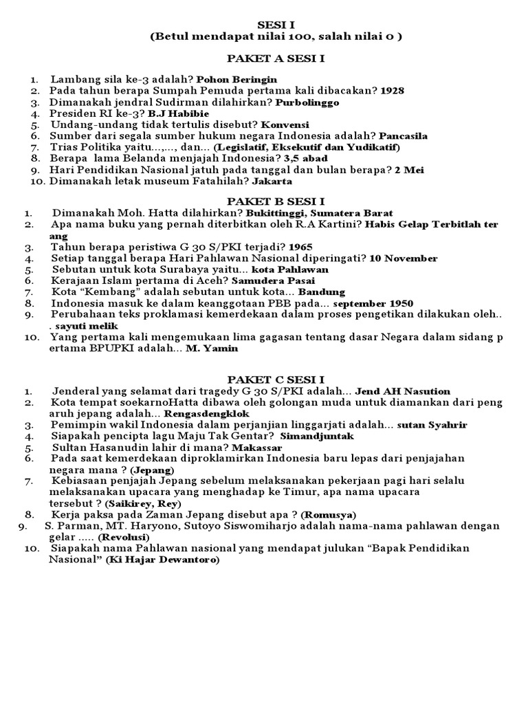 Soal LCC | PDF | Politik