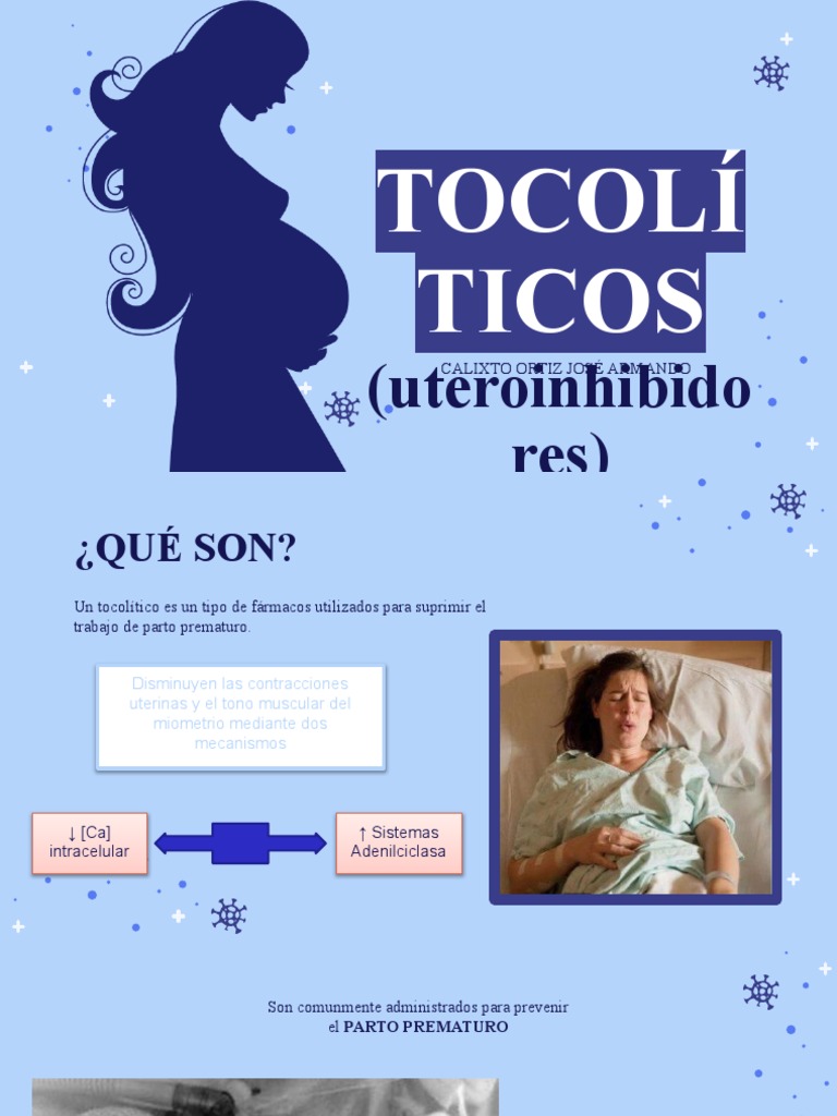 TOCOLITICOS | PDF | Drogas | Medicina CLINICA