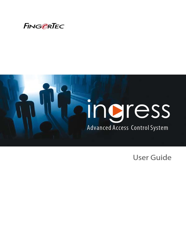 Manual Fingertec Ingress | PDF | Security Alarm | Access Control