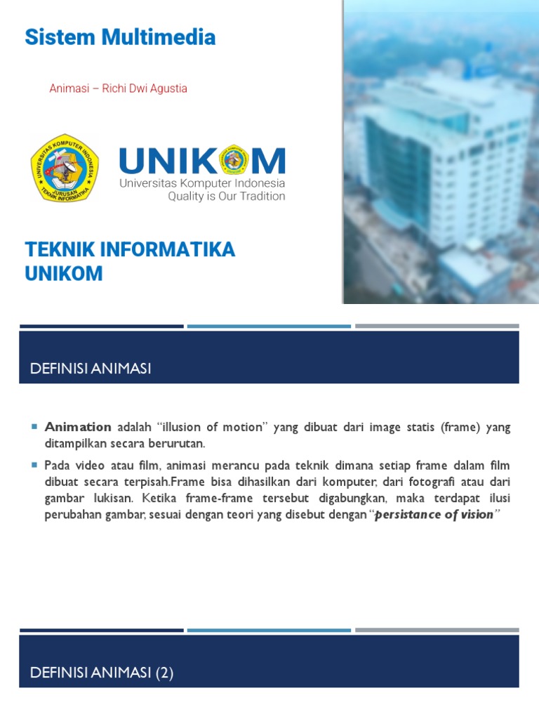 Pertemuan 7 - Animasi | PDF | Game & Aktivitas | Metode & Bahan Ajar