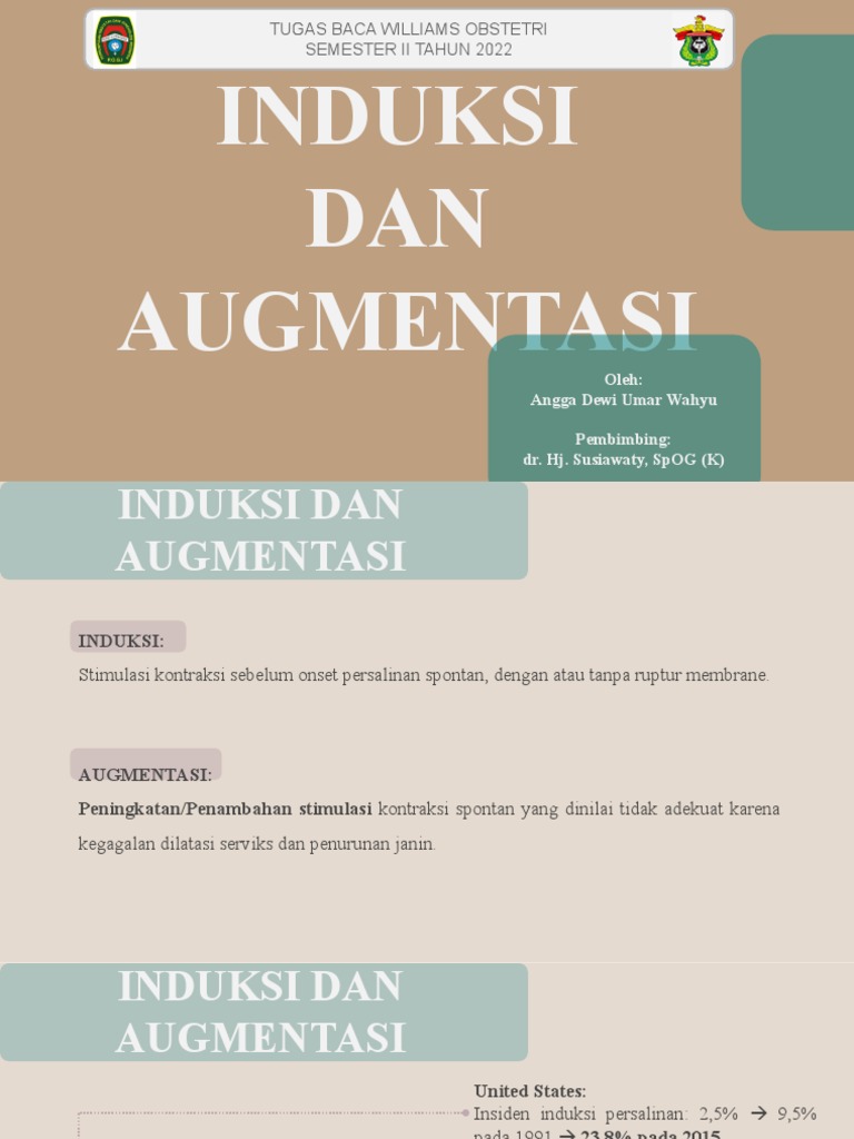 Tugas Baca Williams (Induksi Dan Augmentasi) | PDF