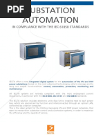 Bay Control Unit (BCU) in Substations | PDF | Scada | Automation