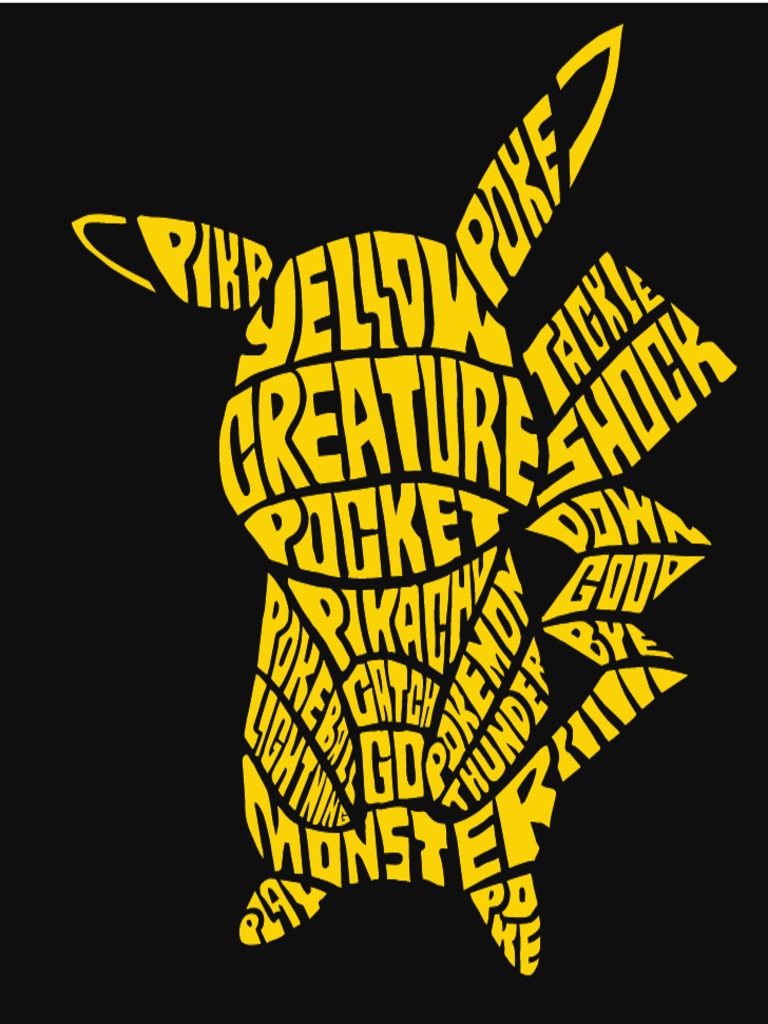 Pikachu Kaligram | PDF