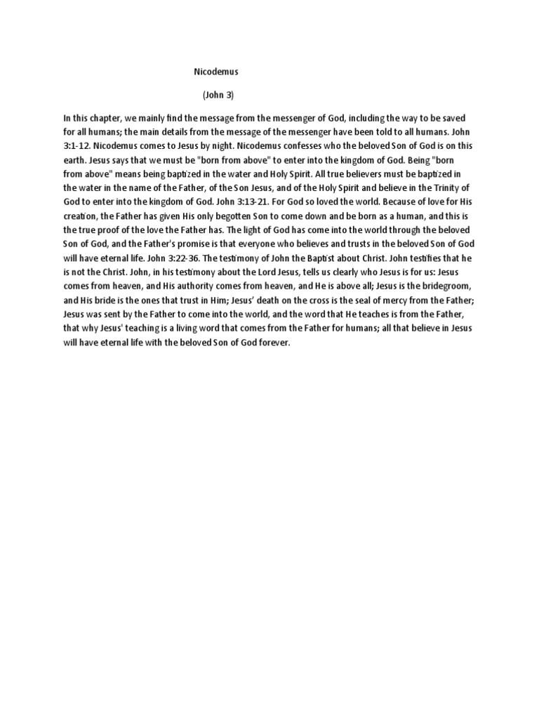 Nicodemus WPS Office | PDF