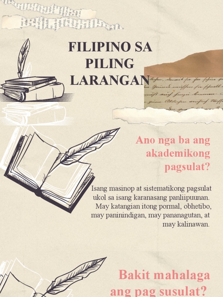 Kahalagahan NG Pagsusulat Sa Akademikong Pag Sulat | PDF