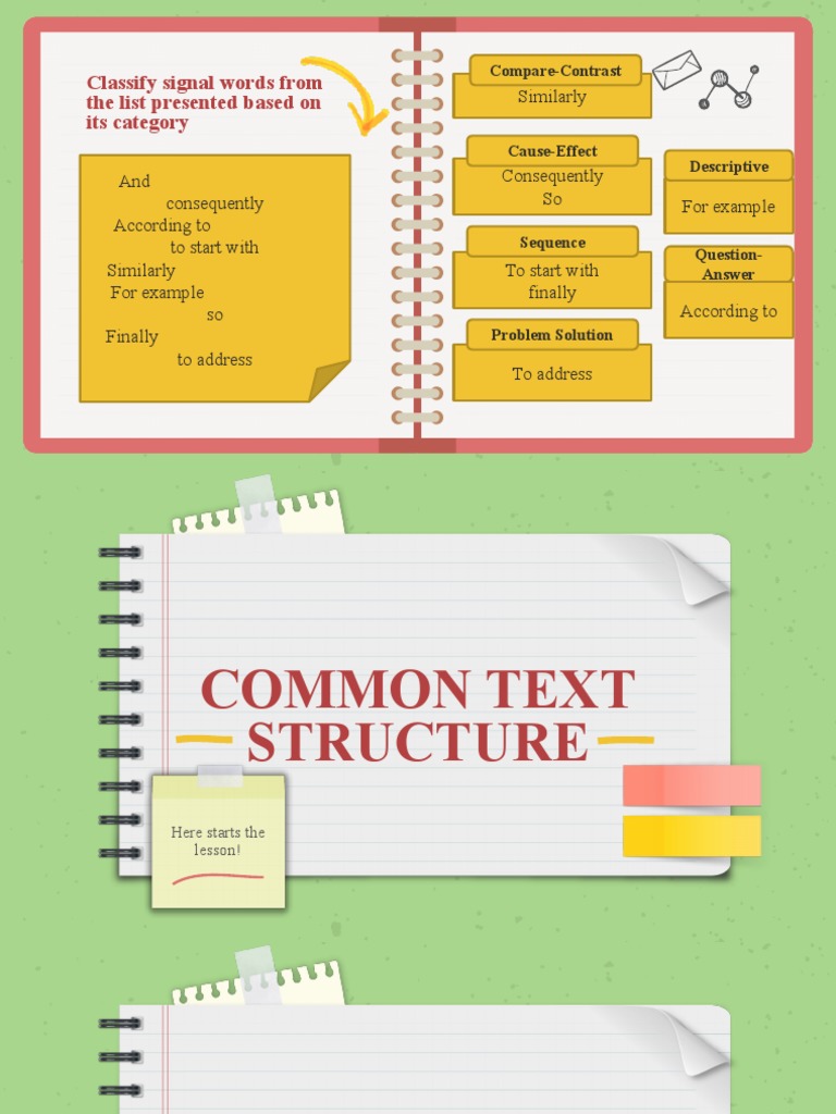 q1 l2 Text Structure | PDF | Ios | Android (Operating System)