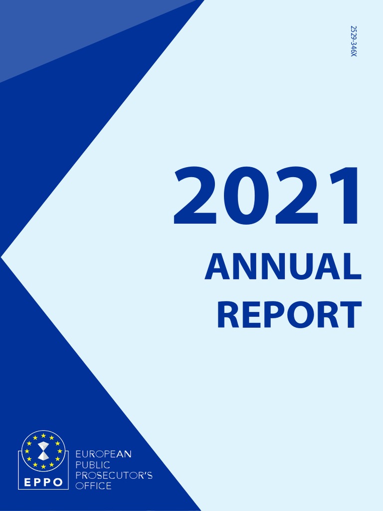 EPPO Annual Report 2021 | PDF | European Union | Prosecutor