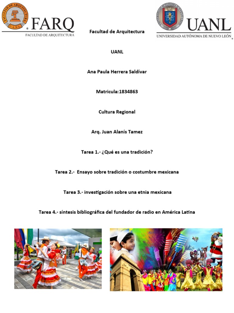 Tradiciones y Costumbres Mexicanas | PDF | Tradiciones | México