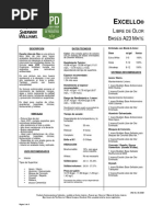 HojaTecnica-Excello Látex Weather Perfect | PDF | Pintar | Agua