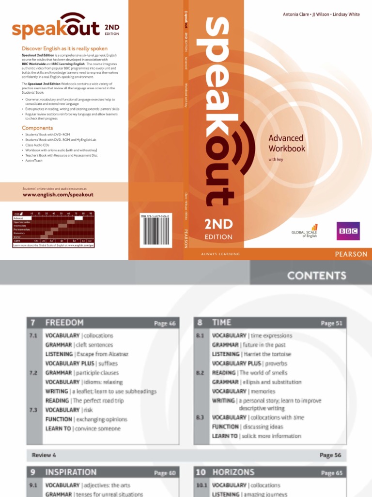 Speakout Advanced Workbook - A9 | PDF