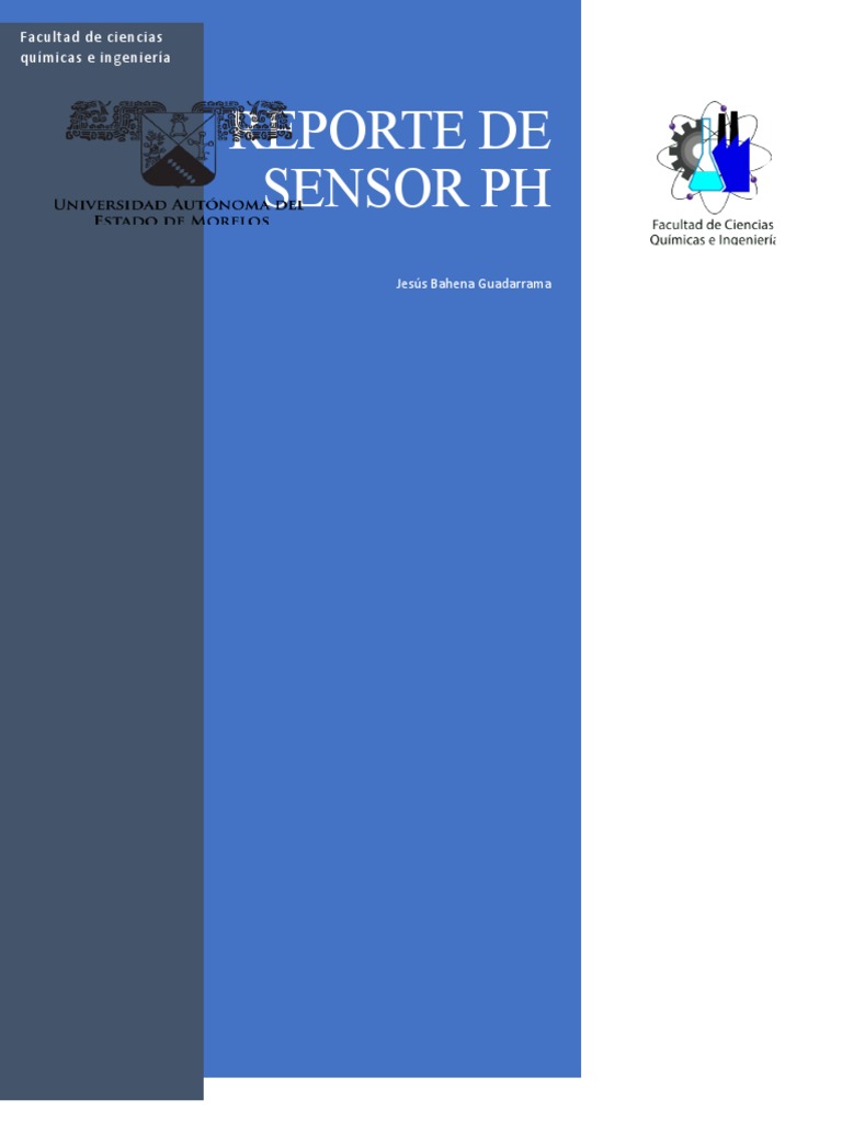 Reporte de Sensor PH | PDF | Ph | Sensor