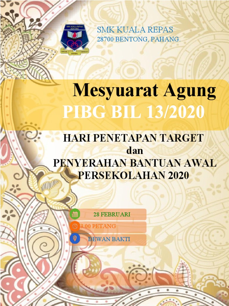 Buku Program Pibg 2021 | PDF