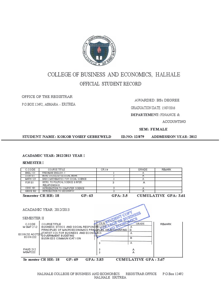 Habtom 1-3 | PDF | Business | Academia