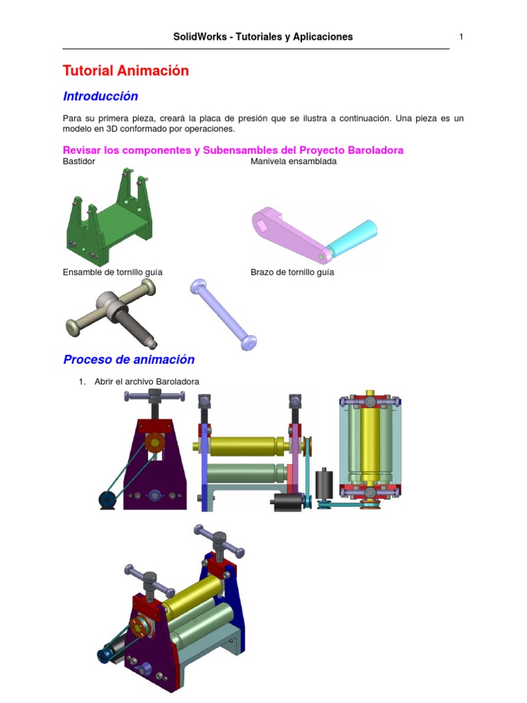 Tutorial Animación | PDF | Animación | Vídeo