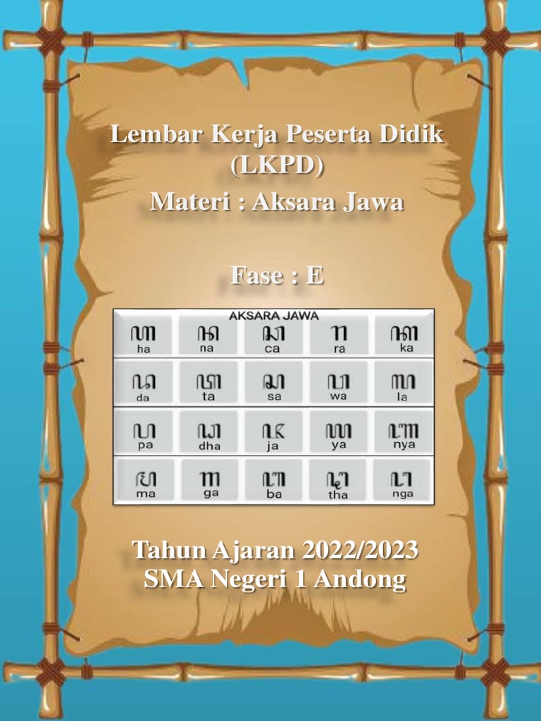 LKPD Aksara Jawa | PDF