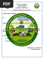 Appointment of Barangay Health Workers | PDF