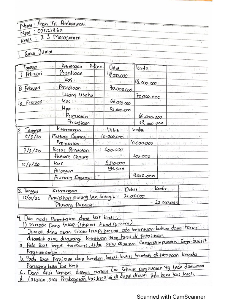 Angel Tri Ambarwati - Quiz Lab Accounting | PDF Angel Tri Ambarwati - Quiz Lab Accounting | PDF