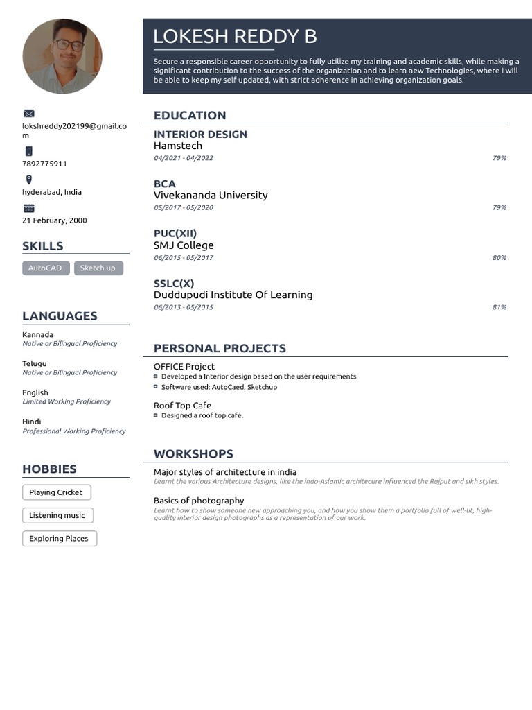 LOKESH's Resume | PDF