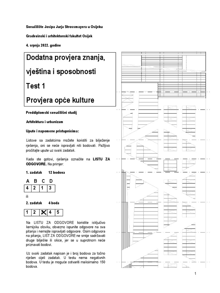 Pitanja Opca Kultura 2022 | PDF