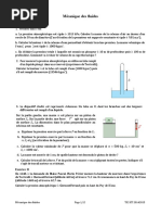 Statiques Des Fluides (Exercices Corrigés) | PDF | mesure de pression | Pression