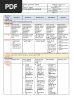 Kindergarten Daily Schedule Overview | PDF | Literacy | Storytelling