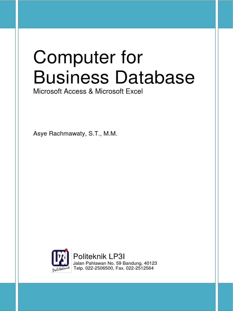 290 - Computer For Business Database | PDF