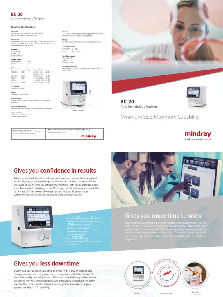 BC20 | PDF | Red Blood Cell | Computing