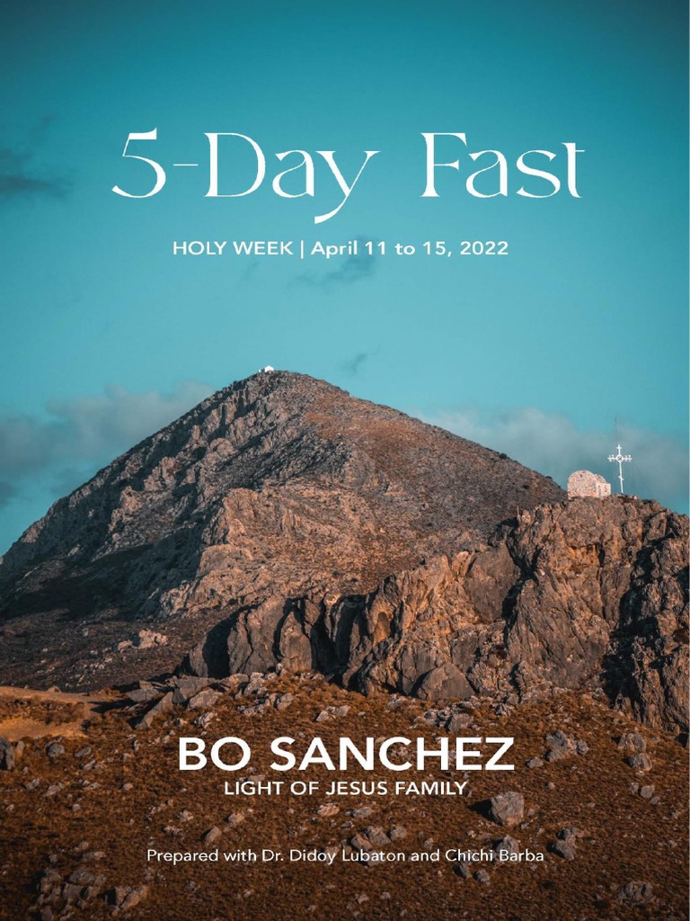 5 Day Fast 2022 | PDF | Smoothie | Fasting