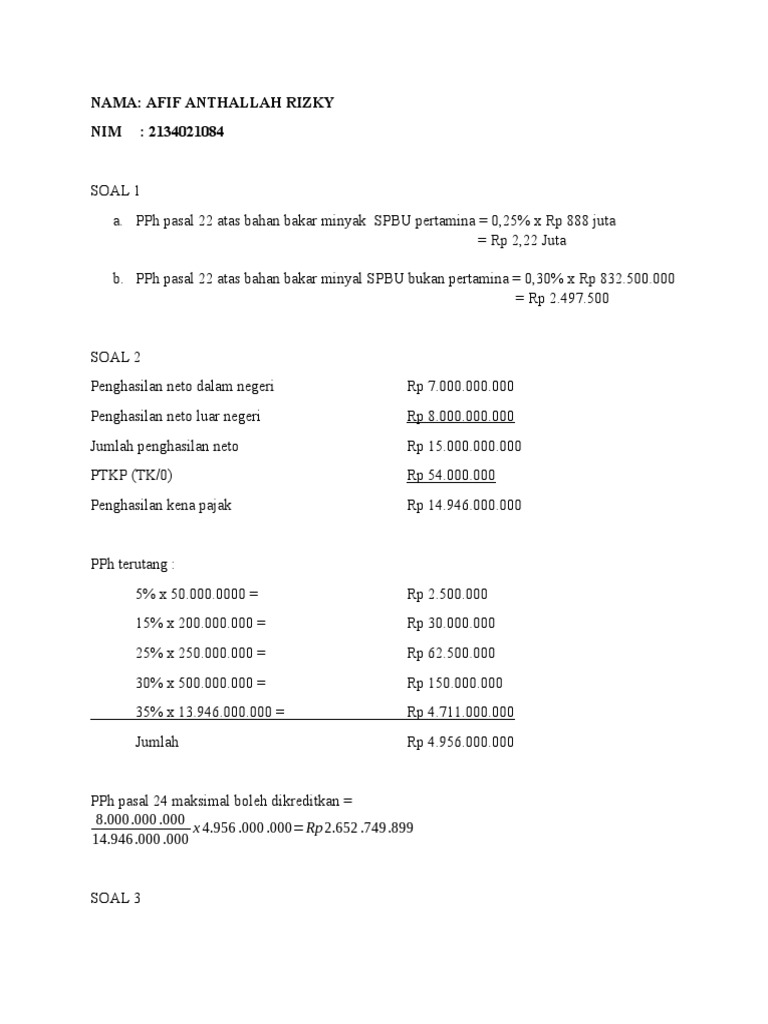 File Perpajakan | PDF