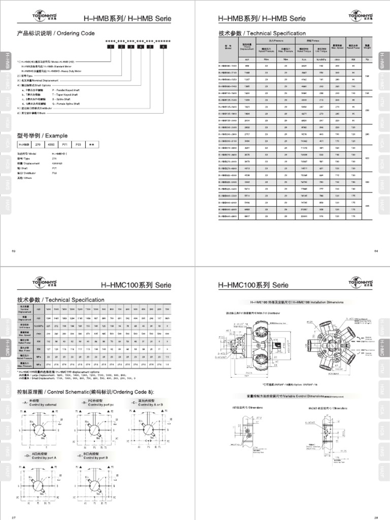 Specification HMB&HMC | PDF