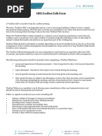 Toolbox Talk Attendance Form | PDF