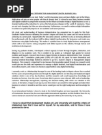 Personal Statement - USYD | PDF | Sustainability | Undergraduate Education