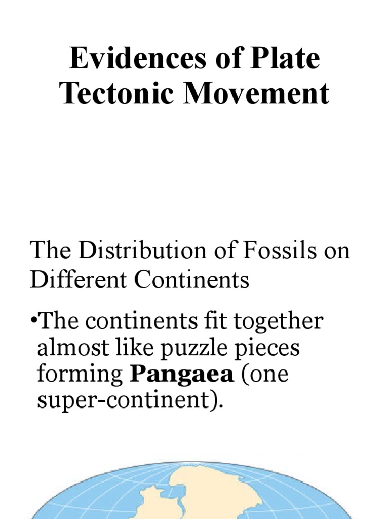 Plate Tectonics & Fossil Evidence | PDF | Plate Tectonics | Mountains