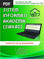Panduan Penggunaan Siakad & Edlink | PDF | Karier & Perkembangan | Komputer