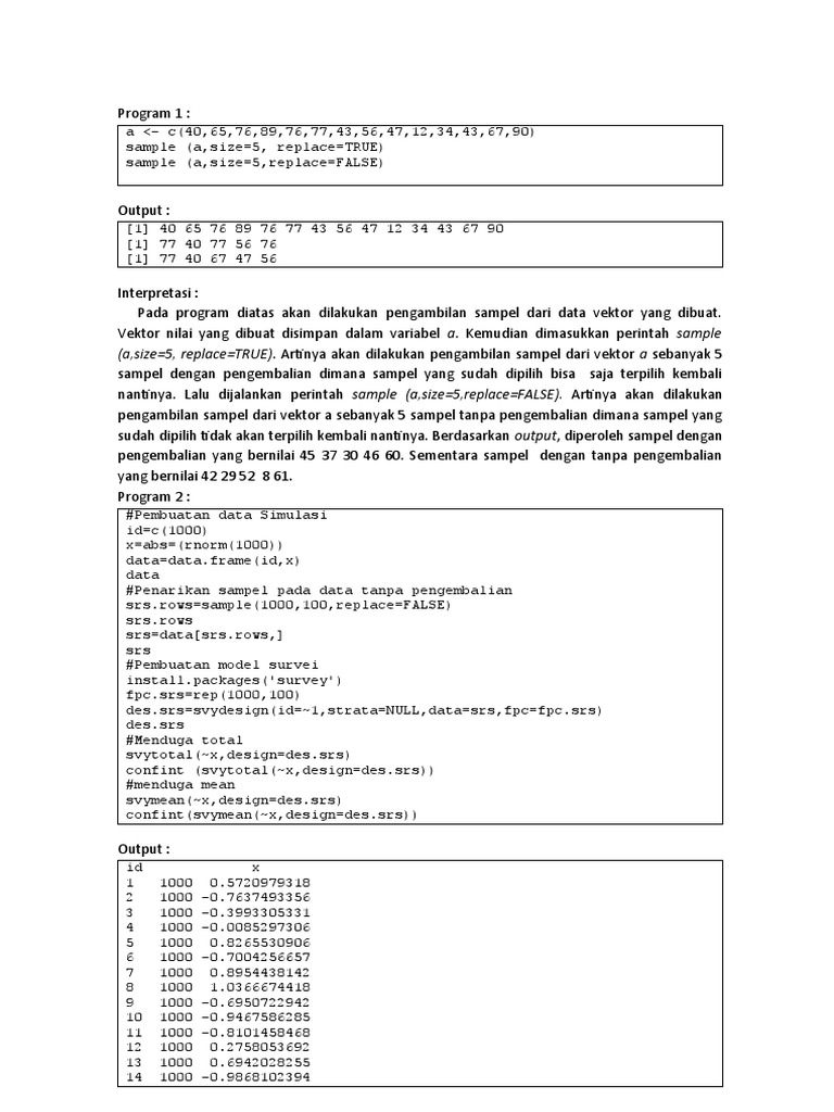 Hasil Praktikum 1 TSS | PDF