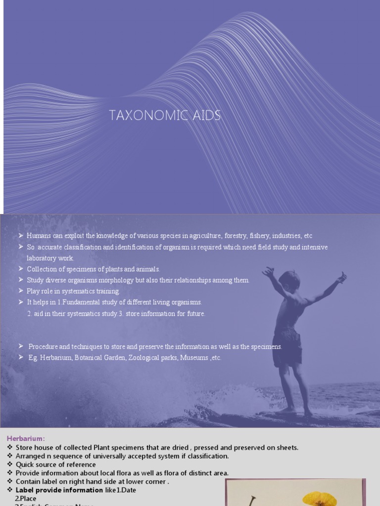 Taxonomic Aids | Download Free PDF | Botany | Taxonomy (Biology)