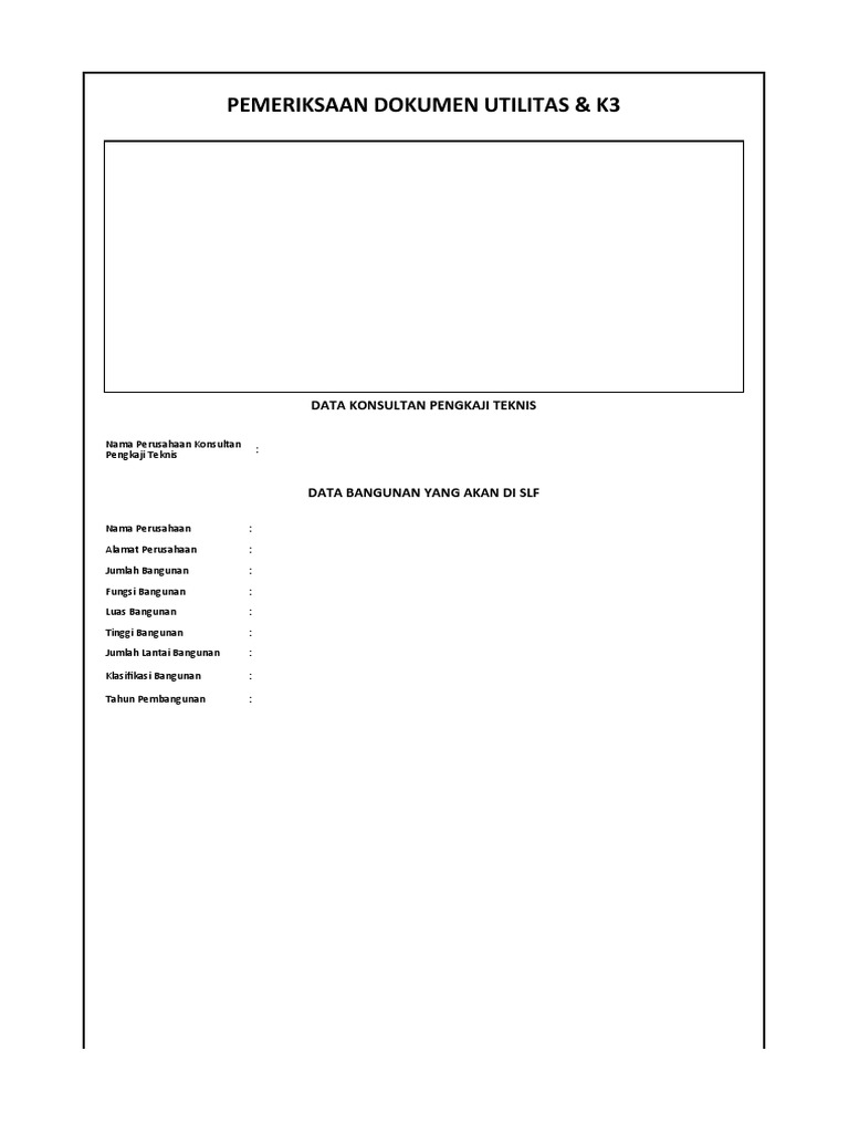 Simak Pokja Utilitas | PDF