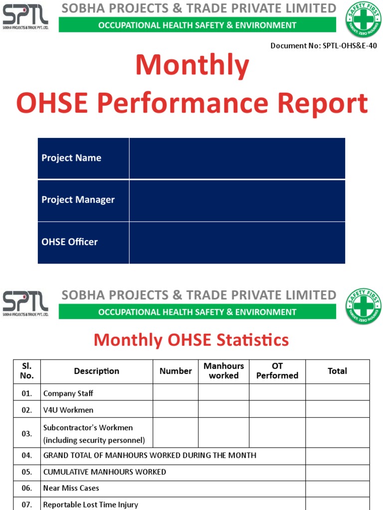 SPTL Ohs&e 40 Ohse MPR Abrar | PDF | Occupational Safety And Health ...