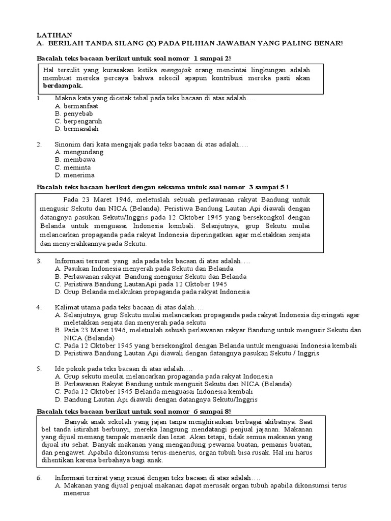 Print Bahasa Indonesia | PDF