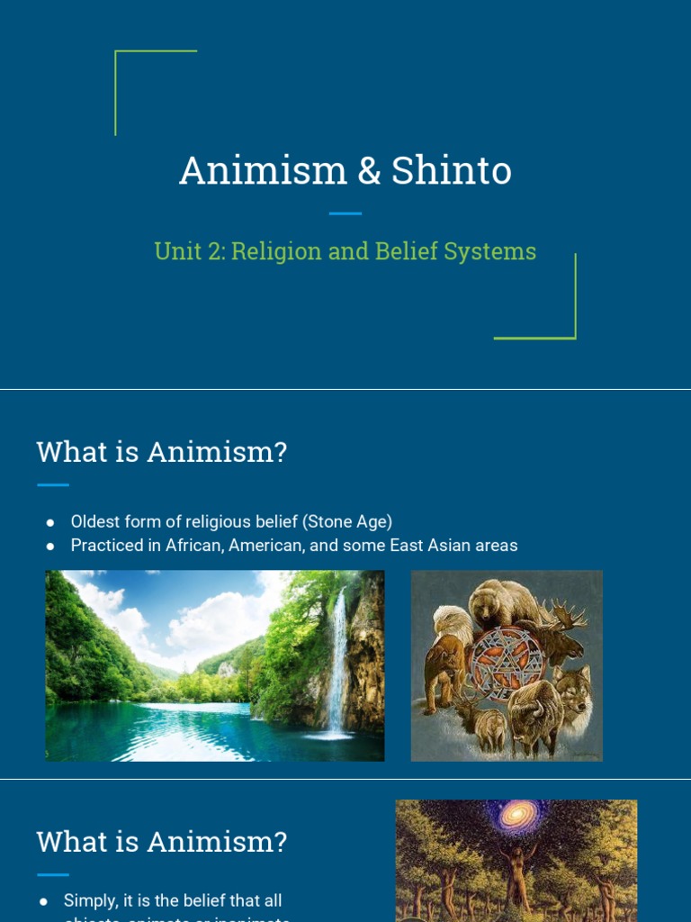 Animism and Shinto: Beliefs Explored | PDF