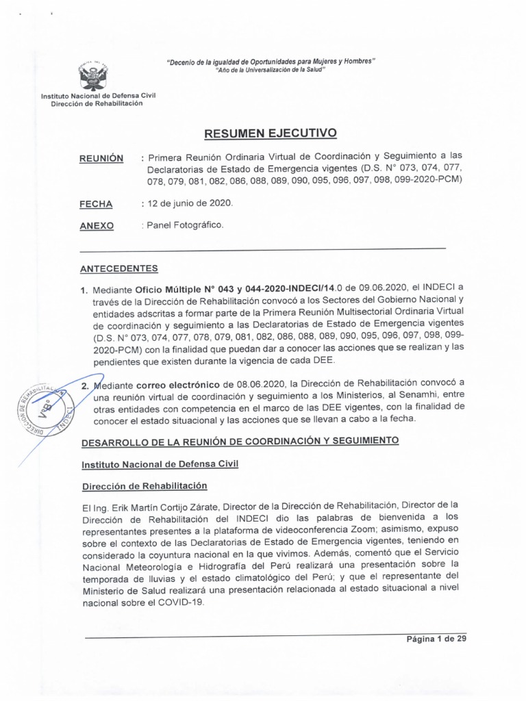 Ejecutivo Informe | PDF | Inundar | La carretera