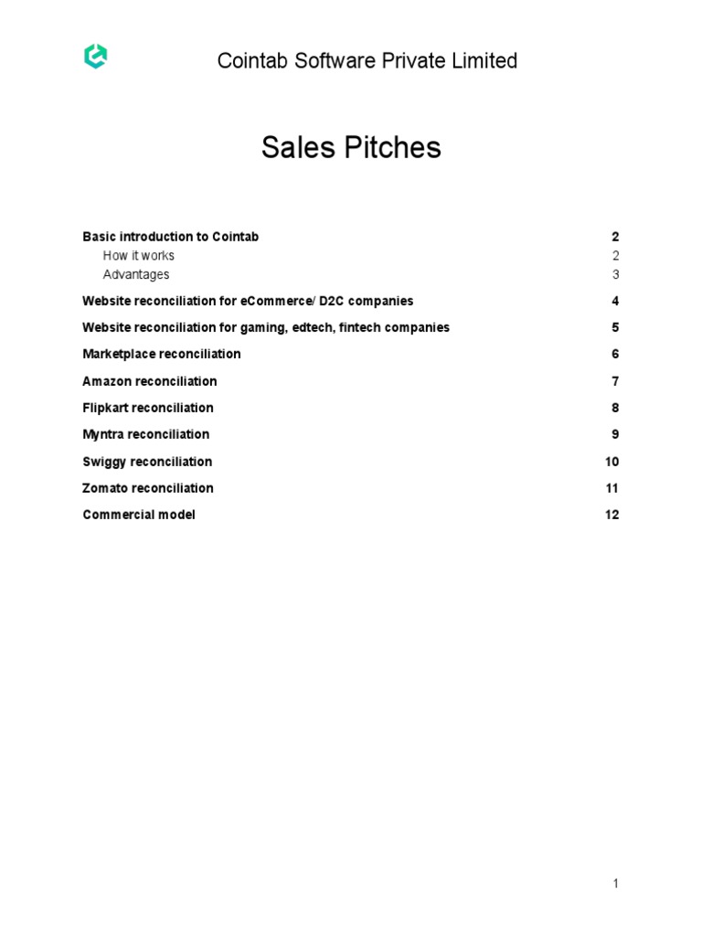 Sales Pitches | PDF | Credit Card | Payments