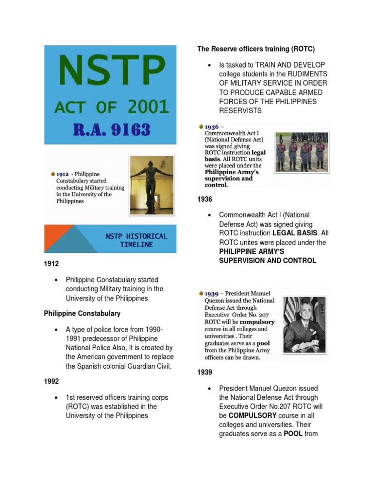 NSTP | PDF | Government | Philippines